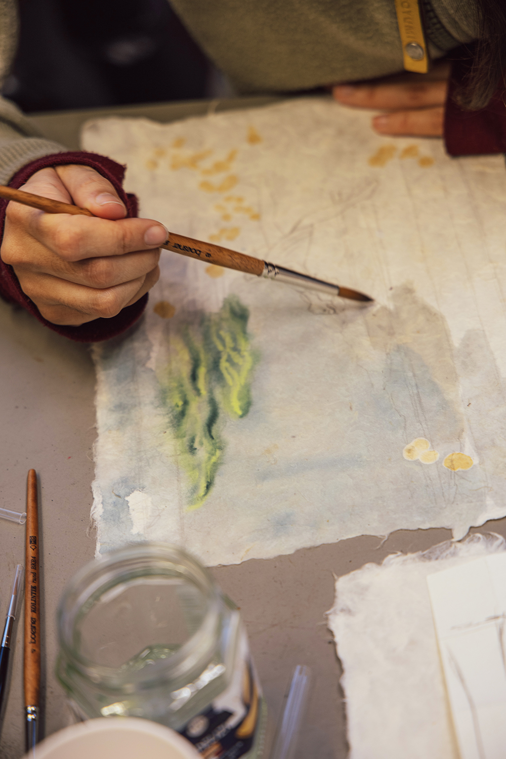 Kamishibai-Workshop mit der japanischen Illustratorin Mami Nakamura