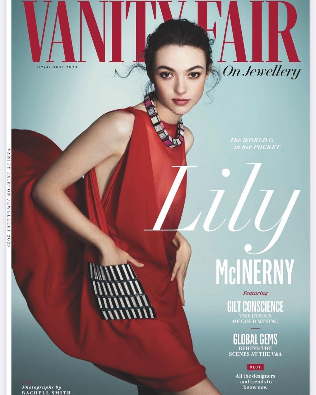 Julia Obermaier in the British Vanity Fair