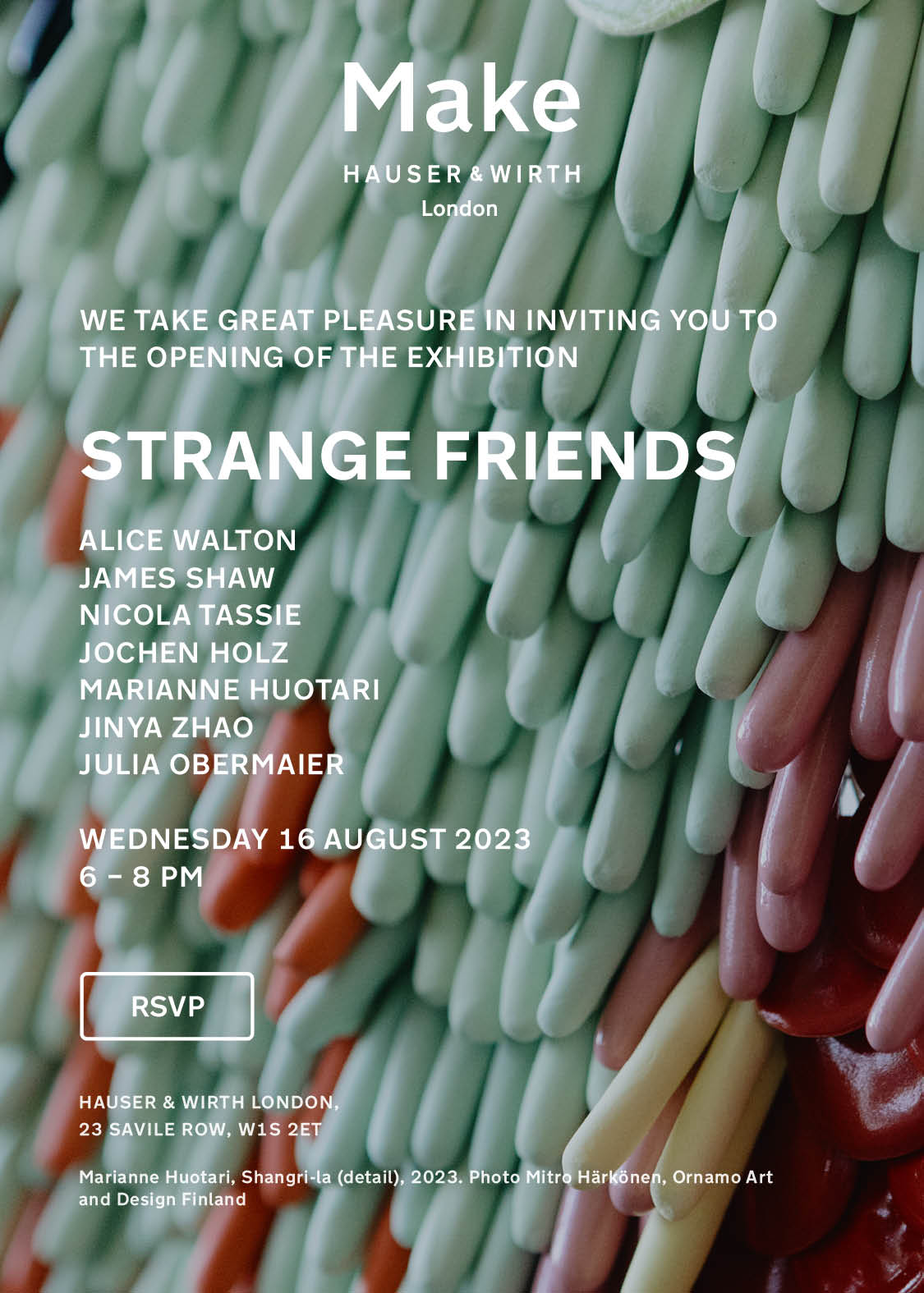Strange Friends - Ausstellung mit Julia Obermaier in London
