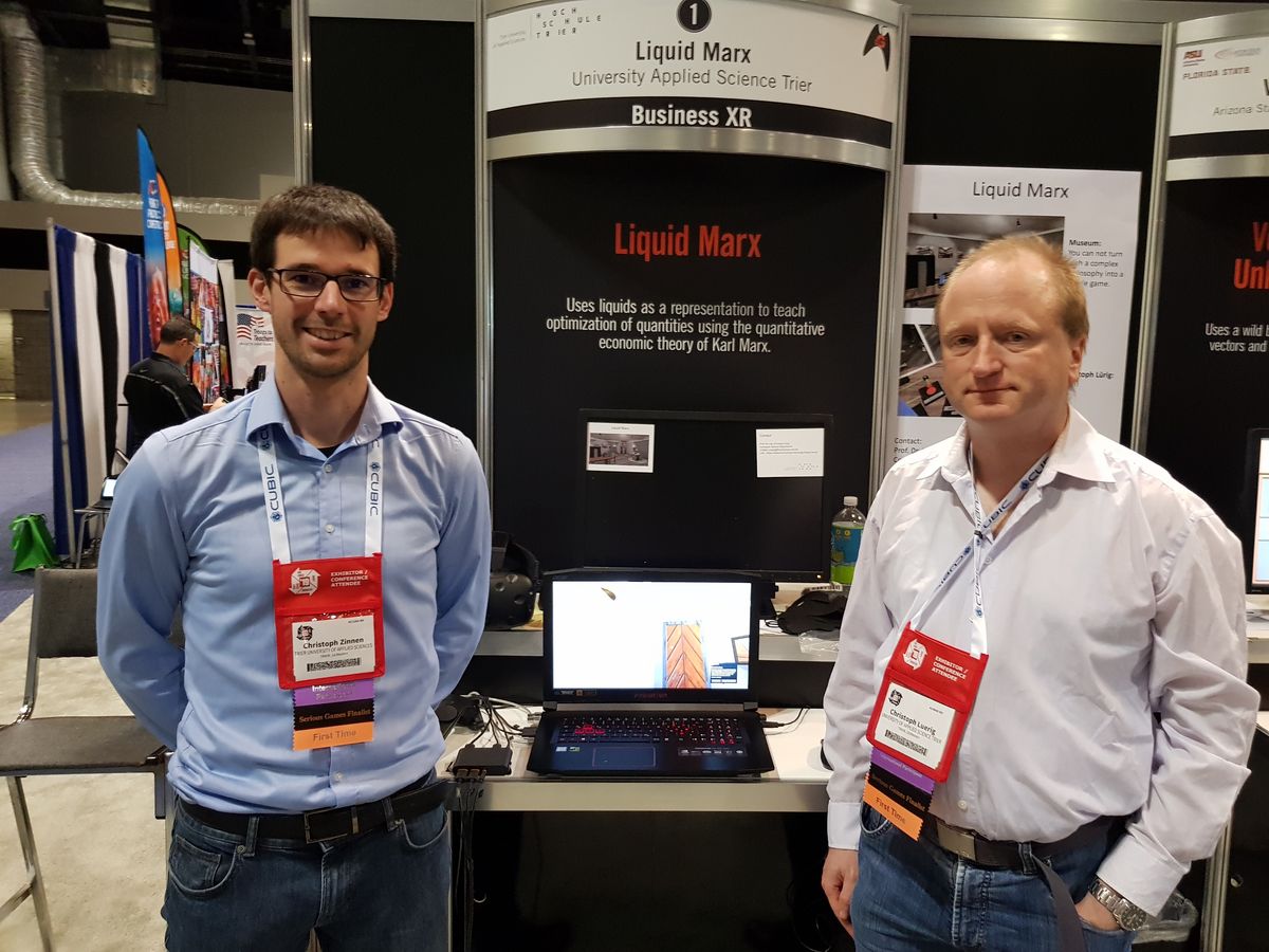 Endausscheidung bei der Serious Games Showcase & Challenge