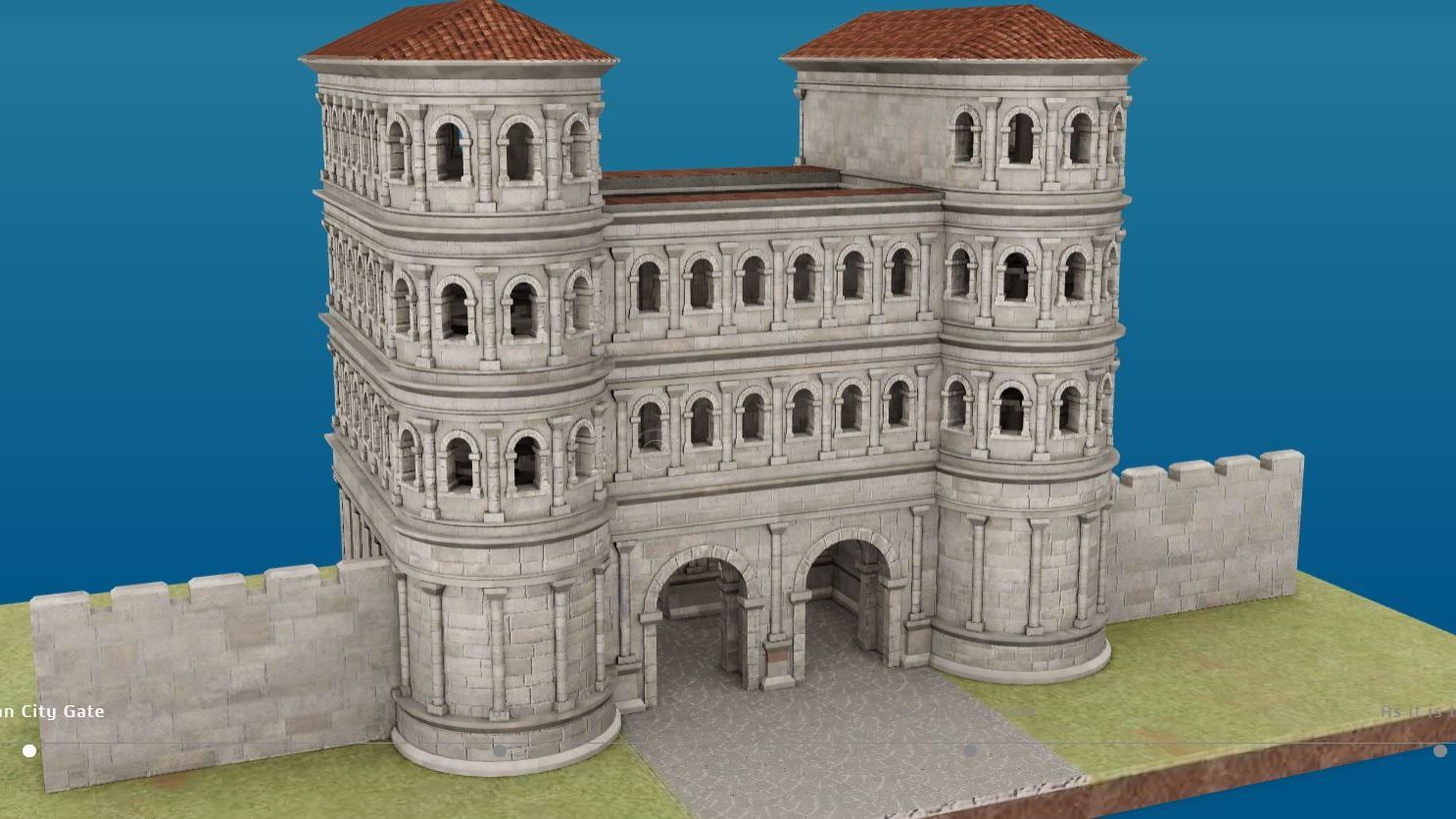 Eine virtuelle 3D-Zeitreise zur Geschichte der Porta Nigra im ...
