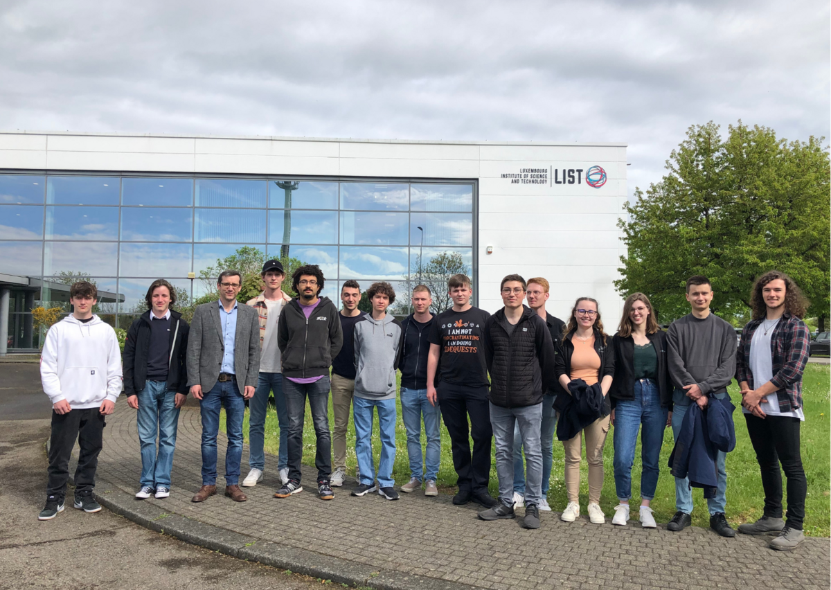 Besichtigung der Firma Gradel in Luxemburg