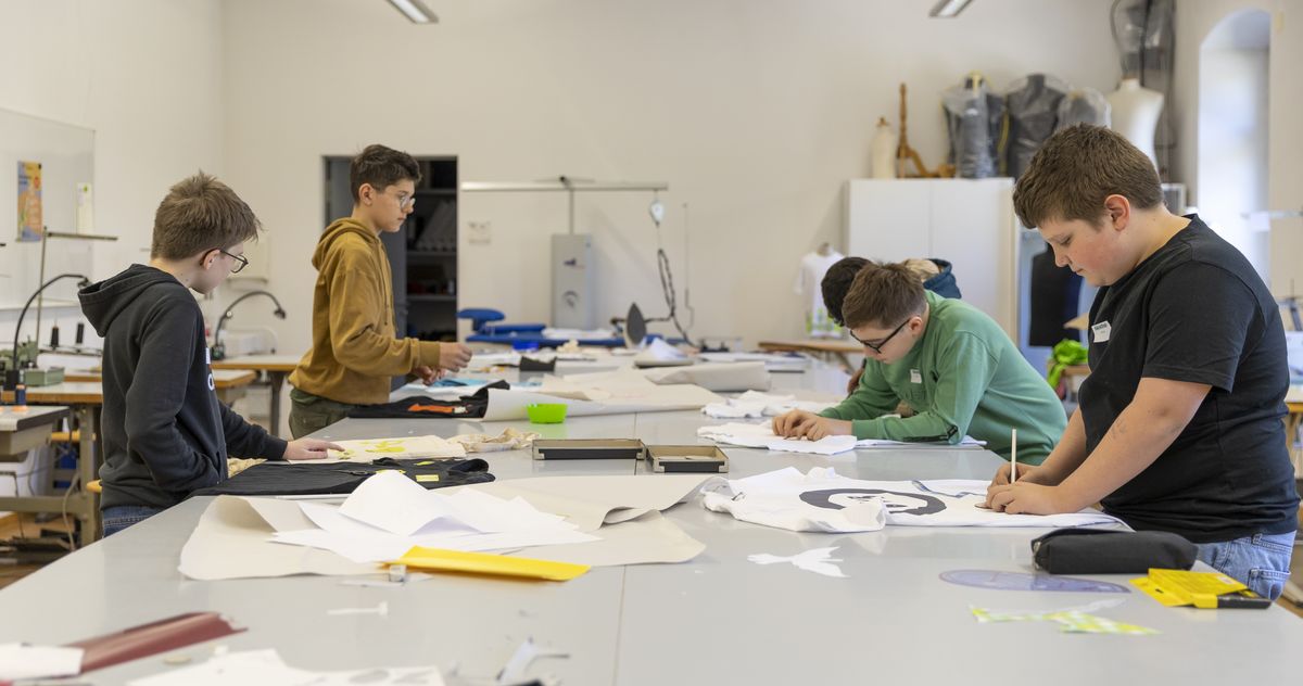 Eindrücke vom Girls and Boys Day 2025 am Campus Gestaltung in Trier