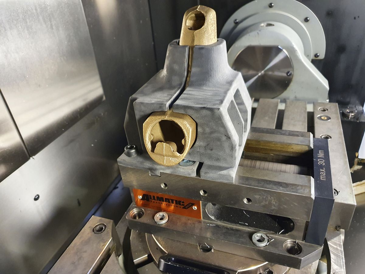 Entwicklung und Additive Fertigung eines Formschluss-Spannsystems